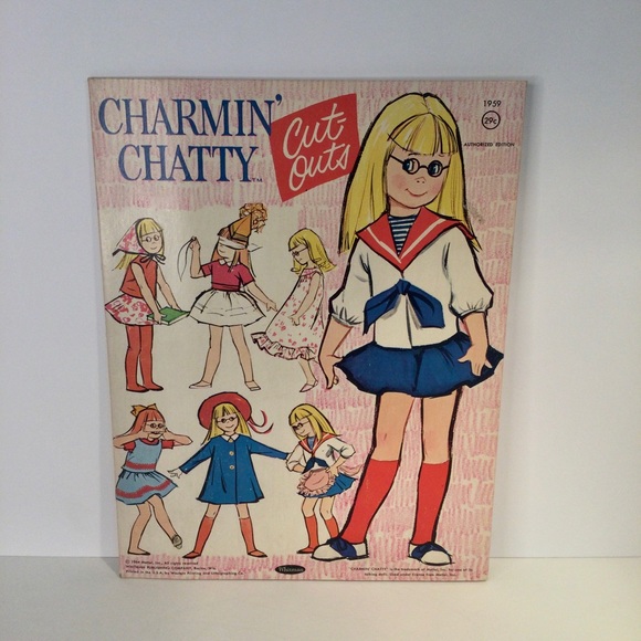 Mattel | Toys | Vintage Charmin Chatty Cutouts Paper Dolls | Poshmark